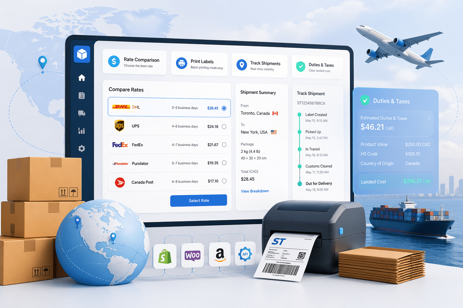 ShipTime Cross-Border Shipping Platform | ShipTime | Find the Cheapest ...